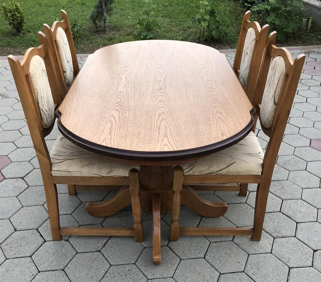 Tavolin Buke me 4 Karrika në Obiliq | Mobilje | MirLir.com