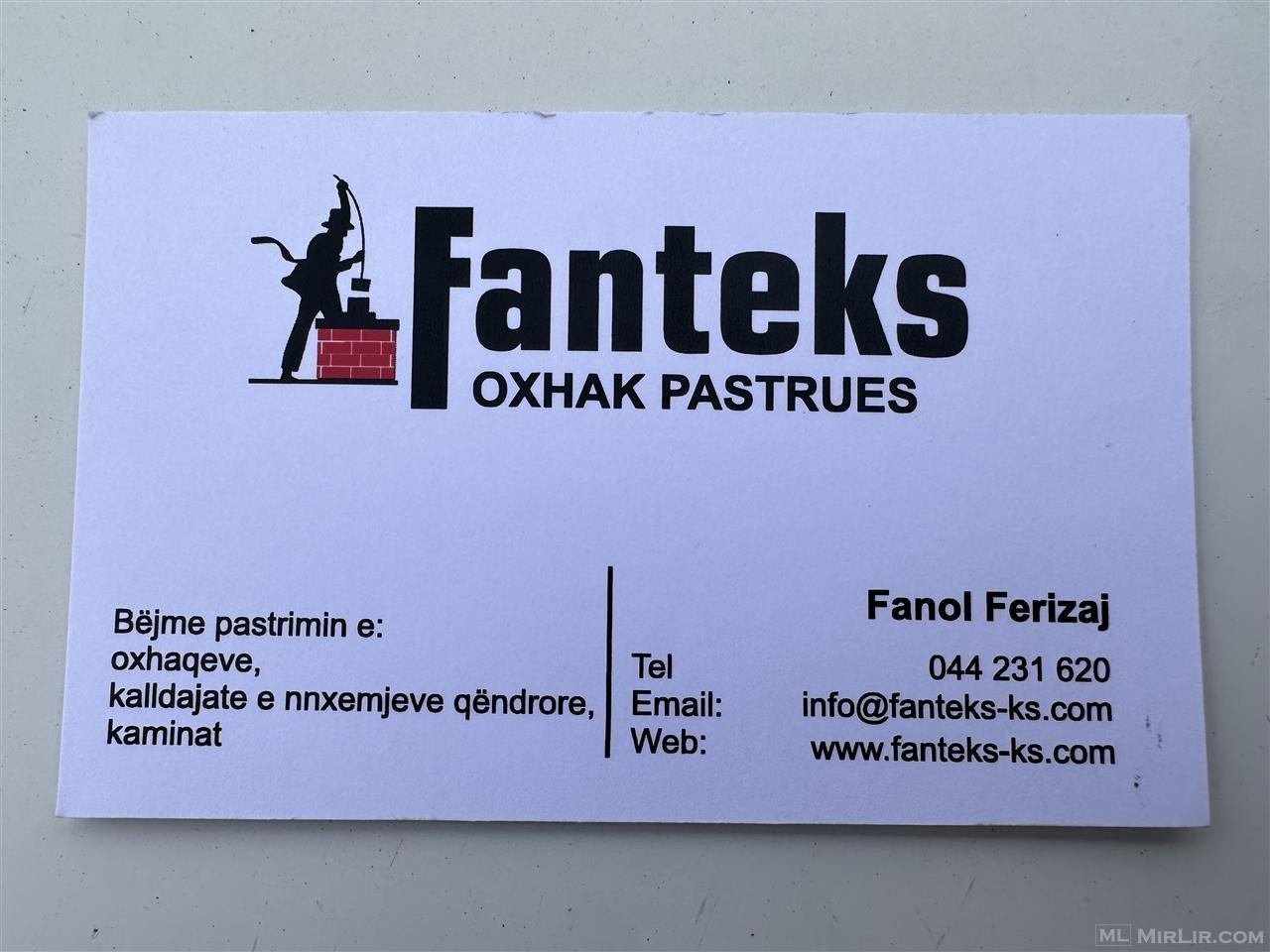 Oxhak Pastrues Prishtine në Prishtinë | Sherbime | MirLir.com