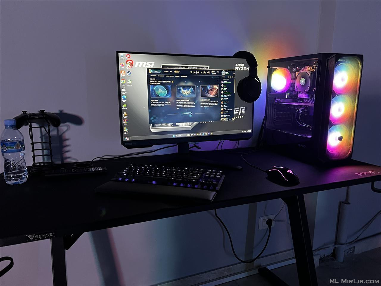 Gaming pc + monitor në Shkodër | Kompjuterë desktop | MirLir.com